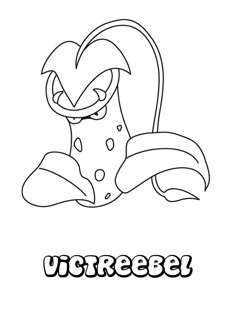 Desenhos para colorir de desenho do pokémon victreebel para colorir -pt ...