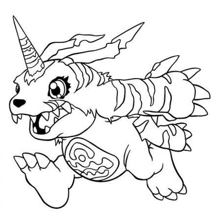Desenhos de DIGIMONS para colorir - Desenhos para colorir - Imprima ...