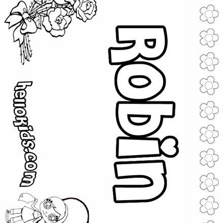 Robin : Desenhos para colorir, Vídeos para crianças, Leia, Artes ...