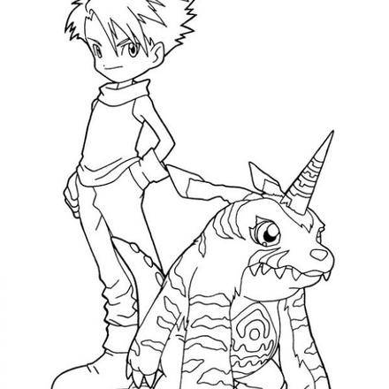 Desenhos de DIGIMONS para colorir - Desenhos para colorir - Imprima ...